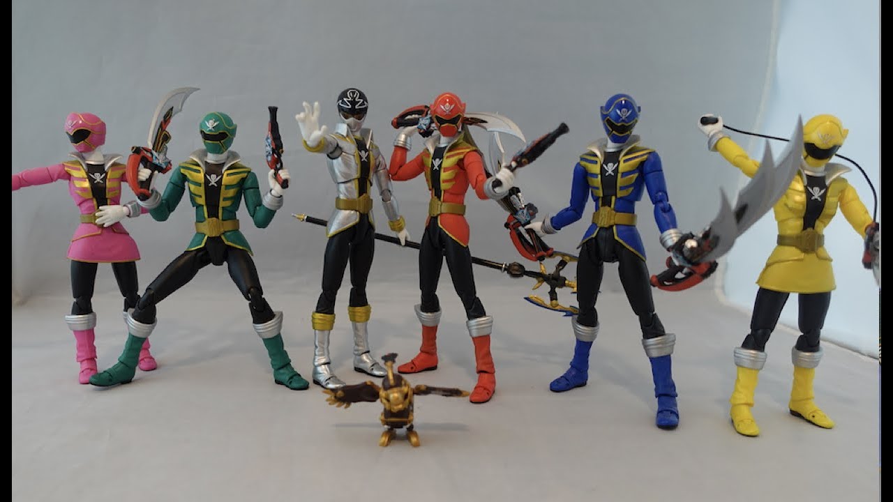 S.H.Figuarts Kaizoku Sentai Gokaiger Team Review | Do They Hold Up ...