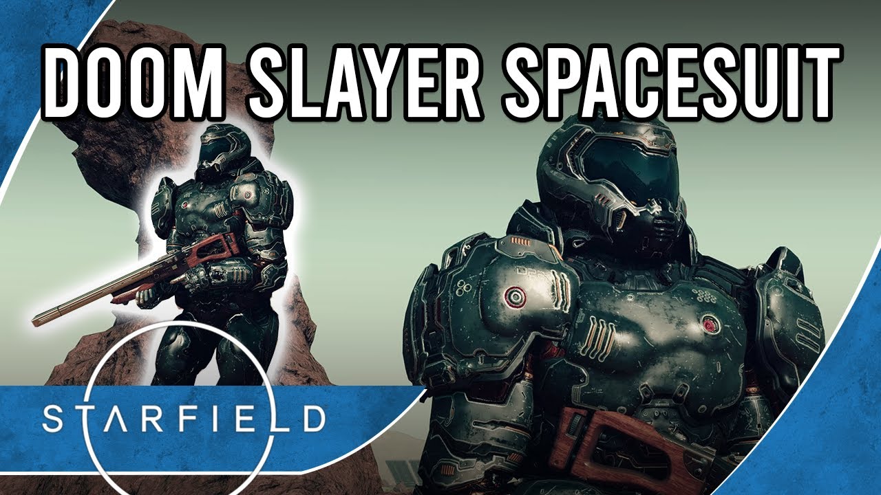 Doom Slayer Spacesuit for Starfield | Custom Coverage - YouTube