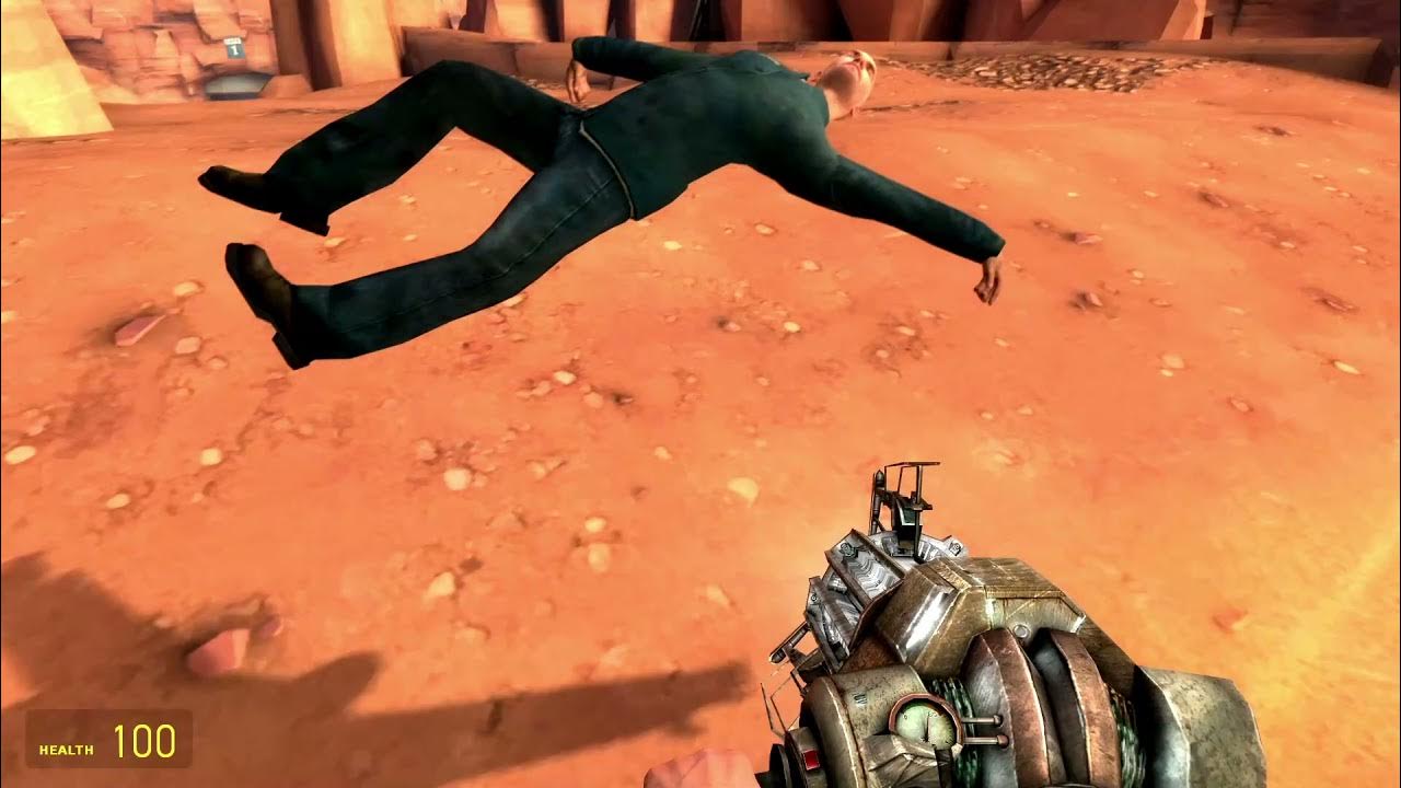 How to use the physics gun is gmod - YouTube