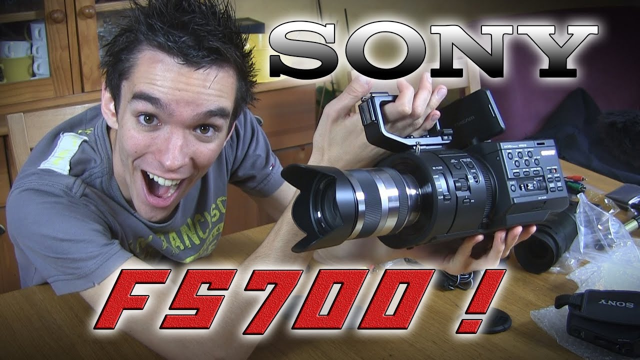 Unboxing de la SONY FS700 !!! - YouTube