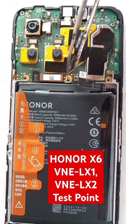 HONOR X6 VNE-LX1, VNE-LX2 Test Point #phonedoctornepal - YouTube