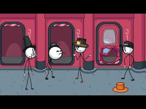 The Henry Stickmin Collection - Completing the Mission: Toppat Civil Warfare - YouTube