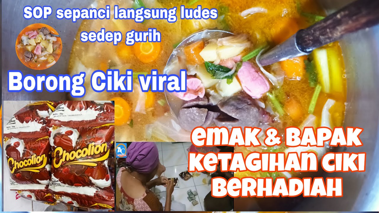 Nggak nyangka, Soup sayur tanpa tulang disukai keluargaku || Heboh Ciki ...