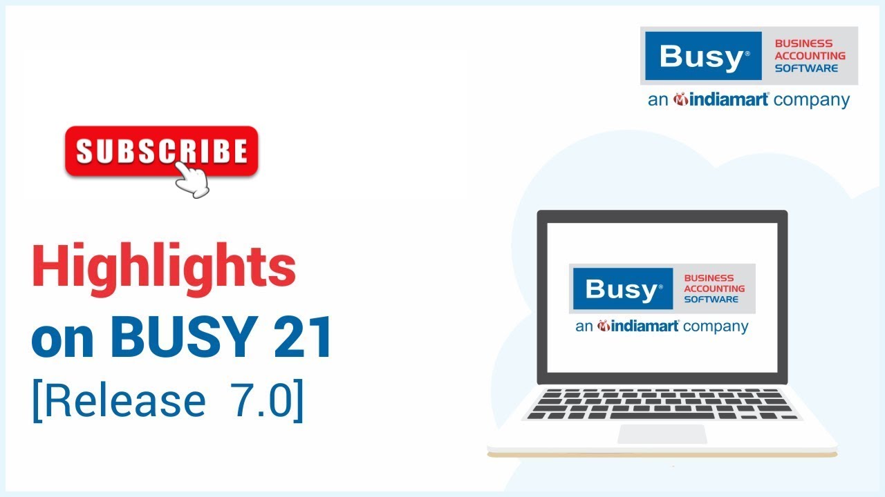 Highlights of BUSY 21 - Rel 7.0 || busy 21 rel 7.0 || Highlights of ...