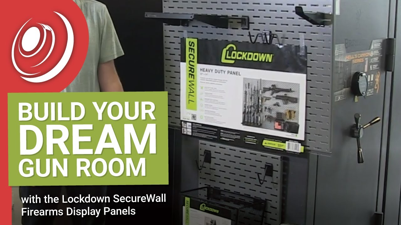 Build Your Dream Gun Room with the Lockdown SecureWall Firearms Display ...