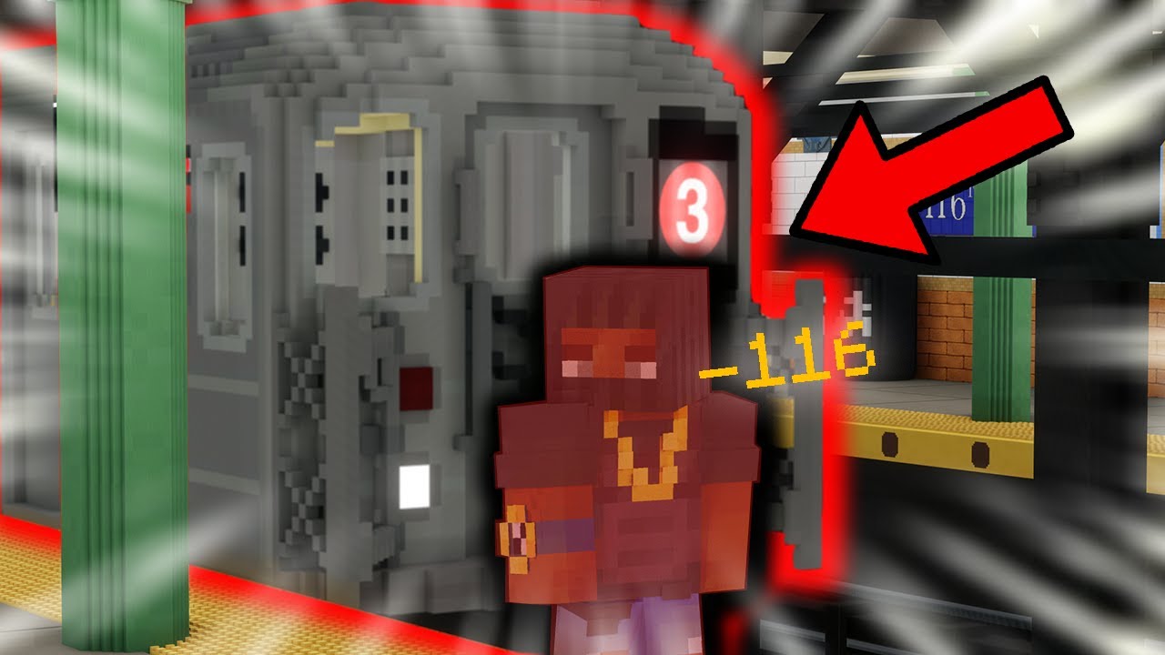 Minecraft MTA 116 Street (2) (3) + New Minecraft R142 - YouTube