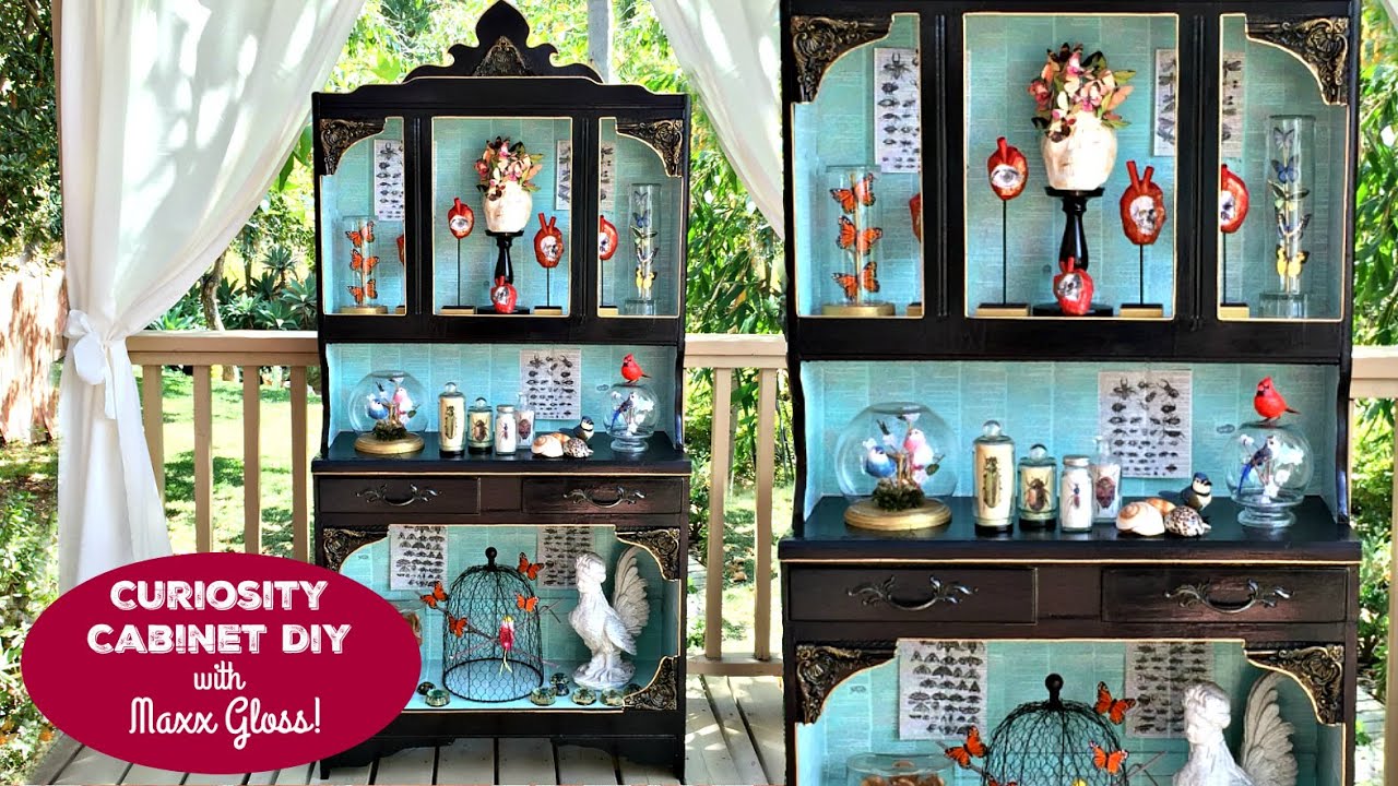 HOW TO: Curiosity Cabinet DIY - YouTube