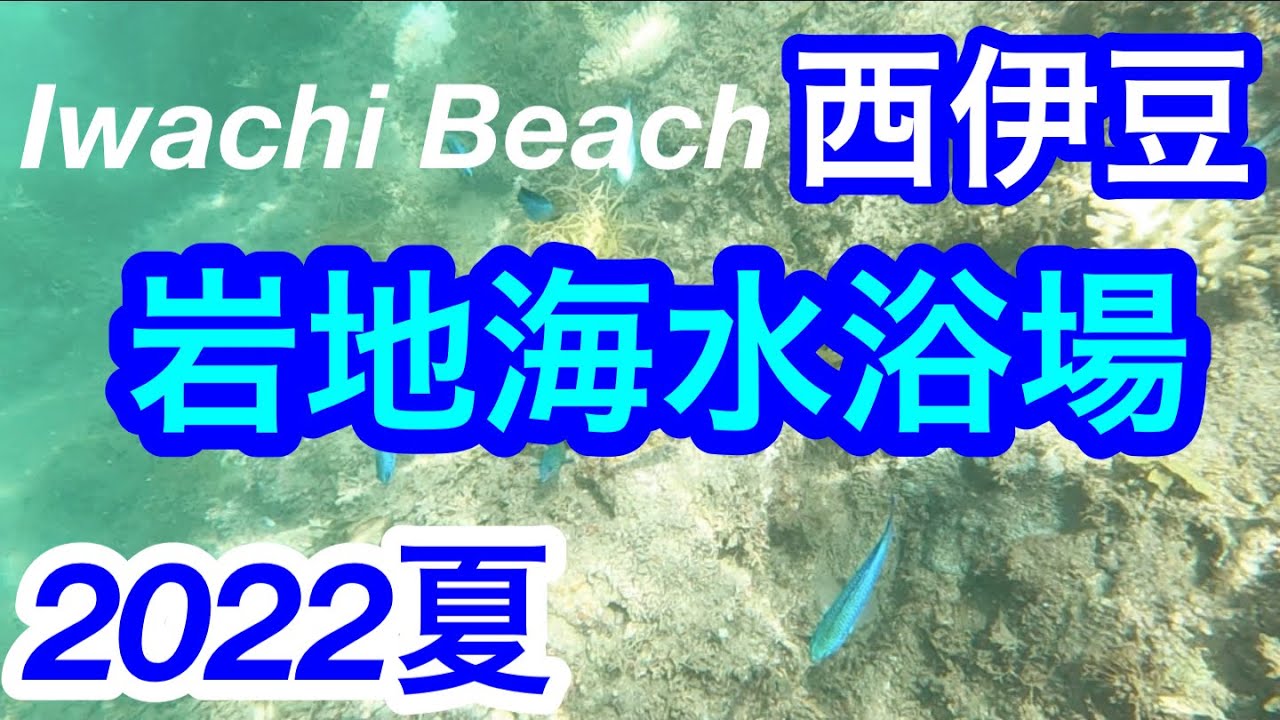 きれいな海！岩地海水浴場／Iwachi Beach/Shizuoka, Japan - YouTube