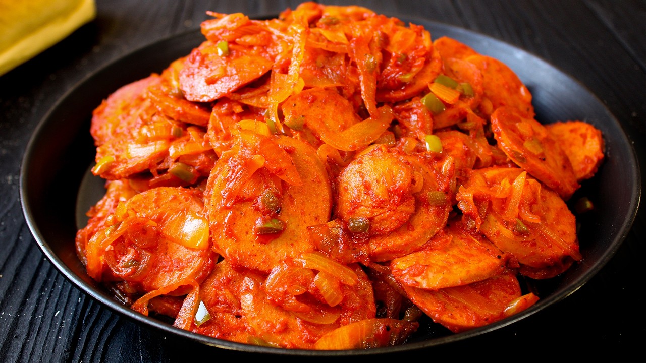 Sausage sandwich recipe, the most delicious Bandari sausage sandwich ...