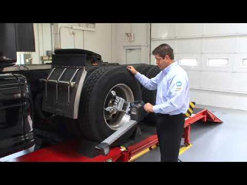 Multi-Axle Heavy Duty Commercial Vehicle Wheel Alignment - YouTube