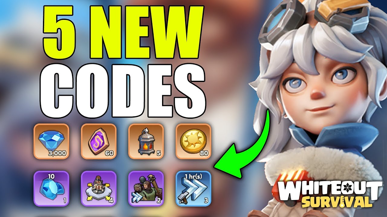 WHITEOUT SURVIVAL GIFT CODE 2025 | NEW WHITE OUT SURVIVAL CODE REWARD ...