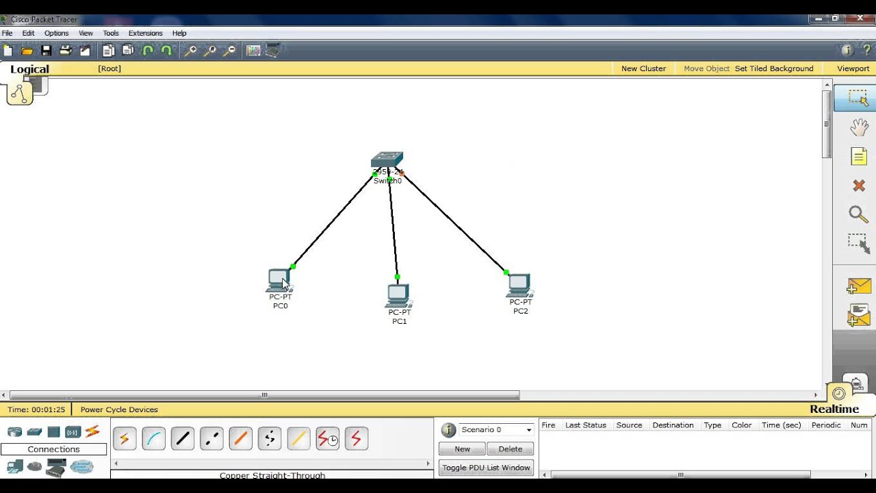 Star Topology Creation and Configuration - YouTube