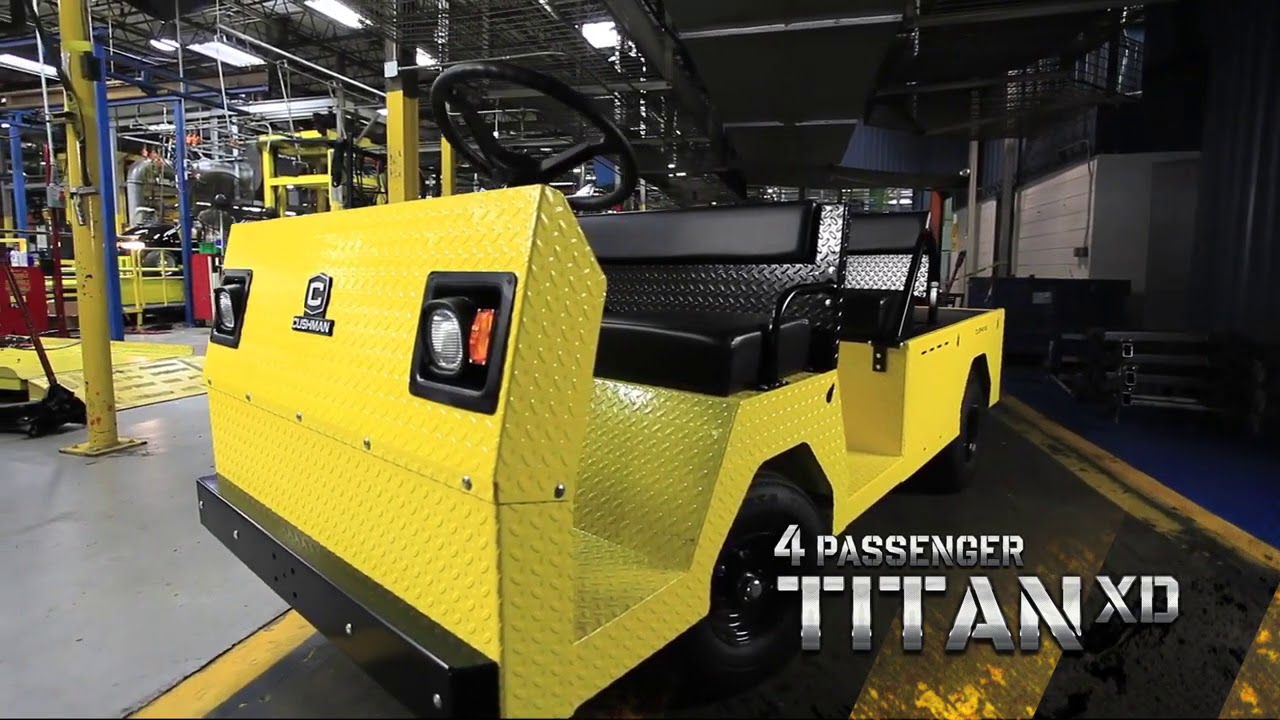 Cushman Titan XD - YouTube