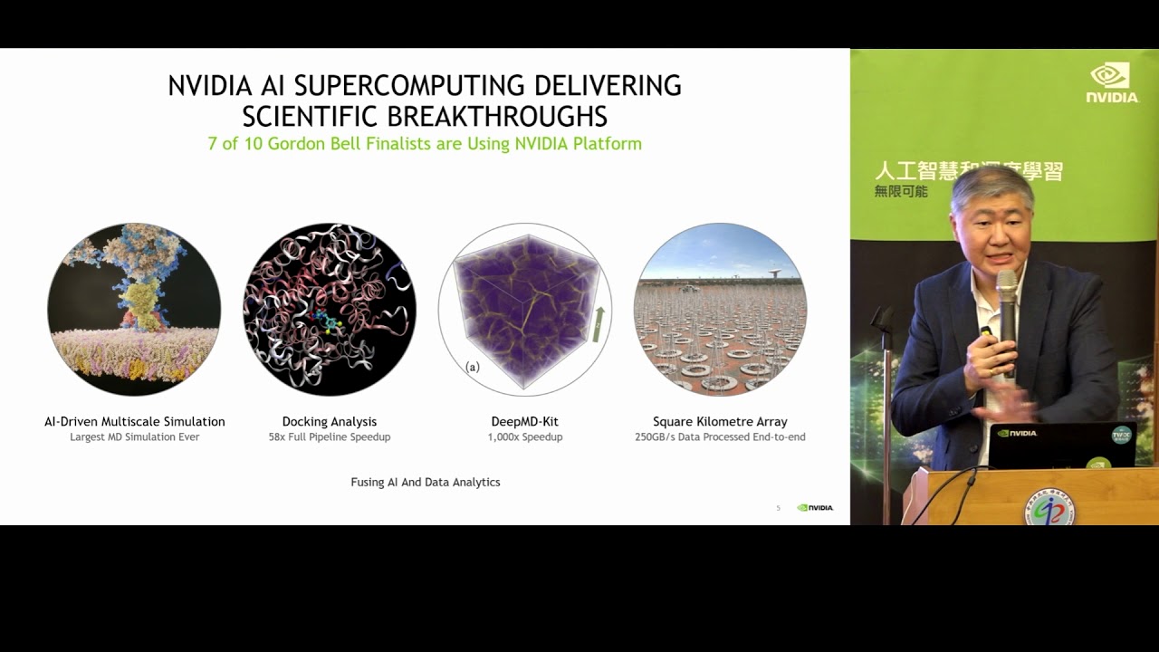 NVIDIA AI + HPC 最新觀點與技術分享 - YouTube