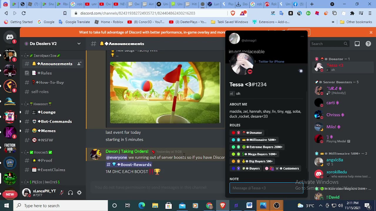 Discord | My Discord account is getting botted auto sending messages ...