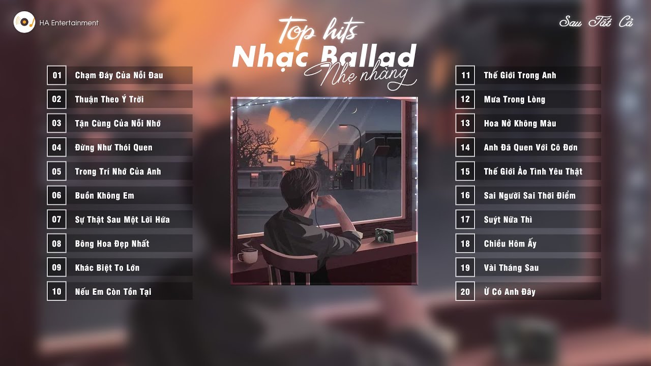 Top 20 Nhạc Trẻ Ballad Buồn Hay Nhất 2023 - Nhạc Ballad Hay Nhất 2023 ...