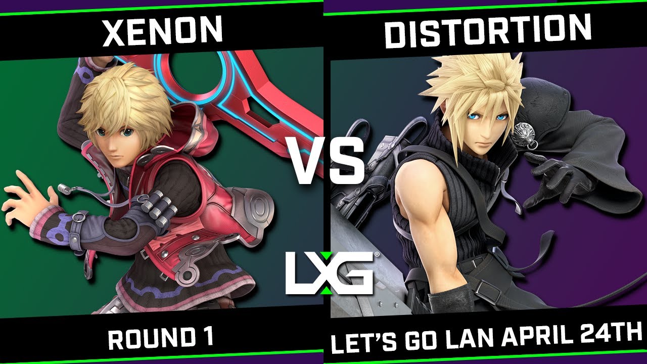 Xenon (Shulk) vs Distortion (Cloud/Little Mac) - LXG Let's Go LAN April ...