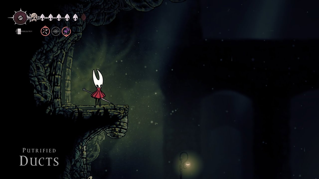 Hollow Knight: Silksong - Putrified Ducts Area - YouTube