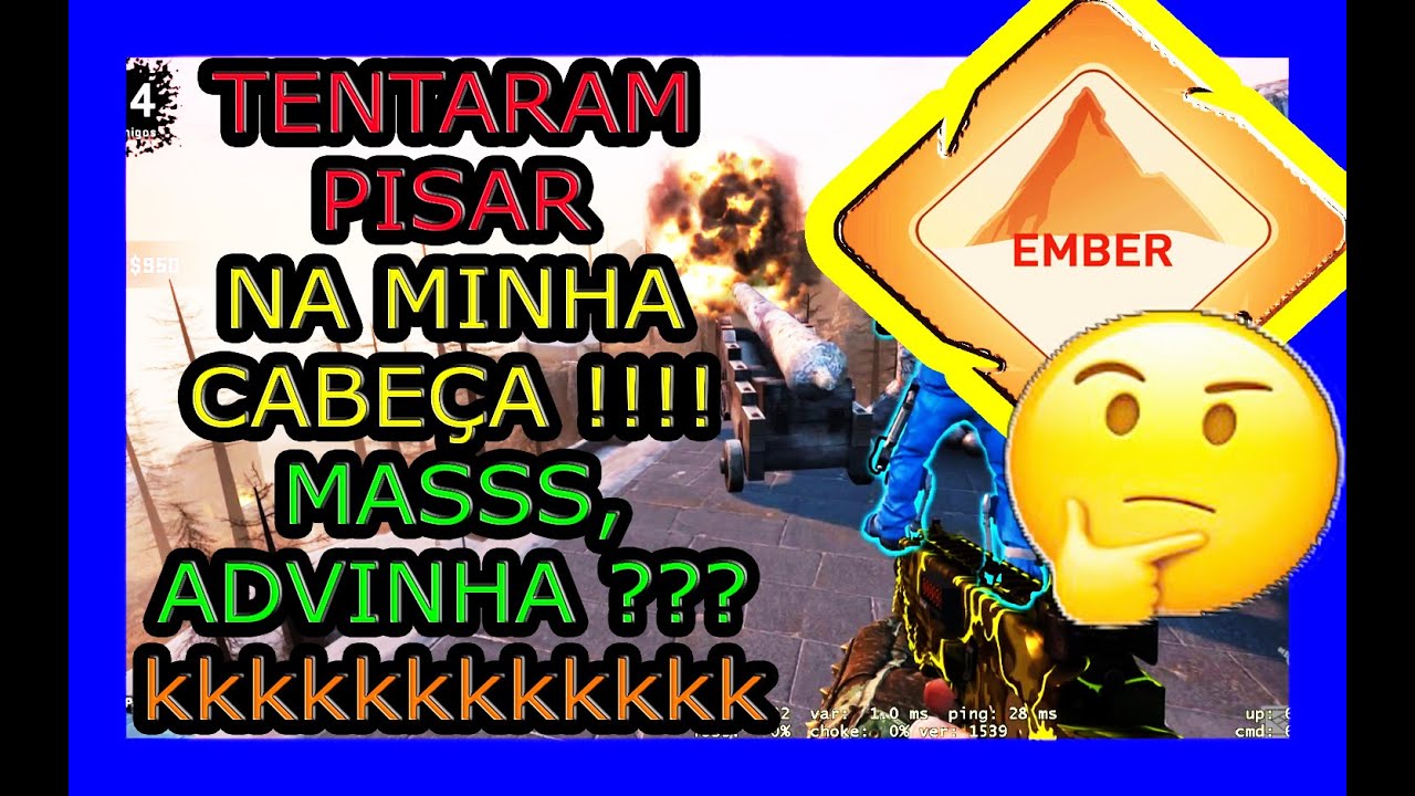 1st LUGAR NA EMBER [VITÓRIA Nº #262] CS GO ZONA DE PERIGO - DIVINE ...