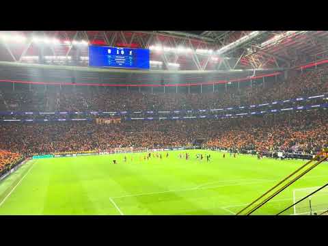 Galatasaray - Liverpool maç sonu tribün çekimi ! Çocukluk Aşkımsın 💛❤️ Hayatın Anlamı Galatasaray !
