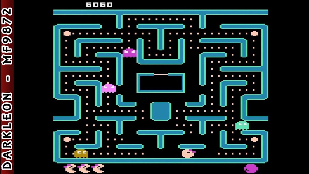 Atari 5200 - Ms. Pac-Man © 1983 Atari - Gameplay - YouTube