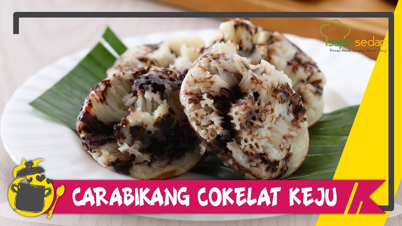 Resep Kue Tradisional: Resep Carabikang Cokelat Keju - YouTube