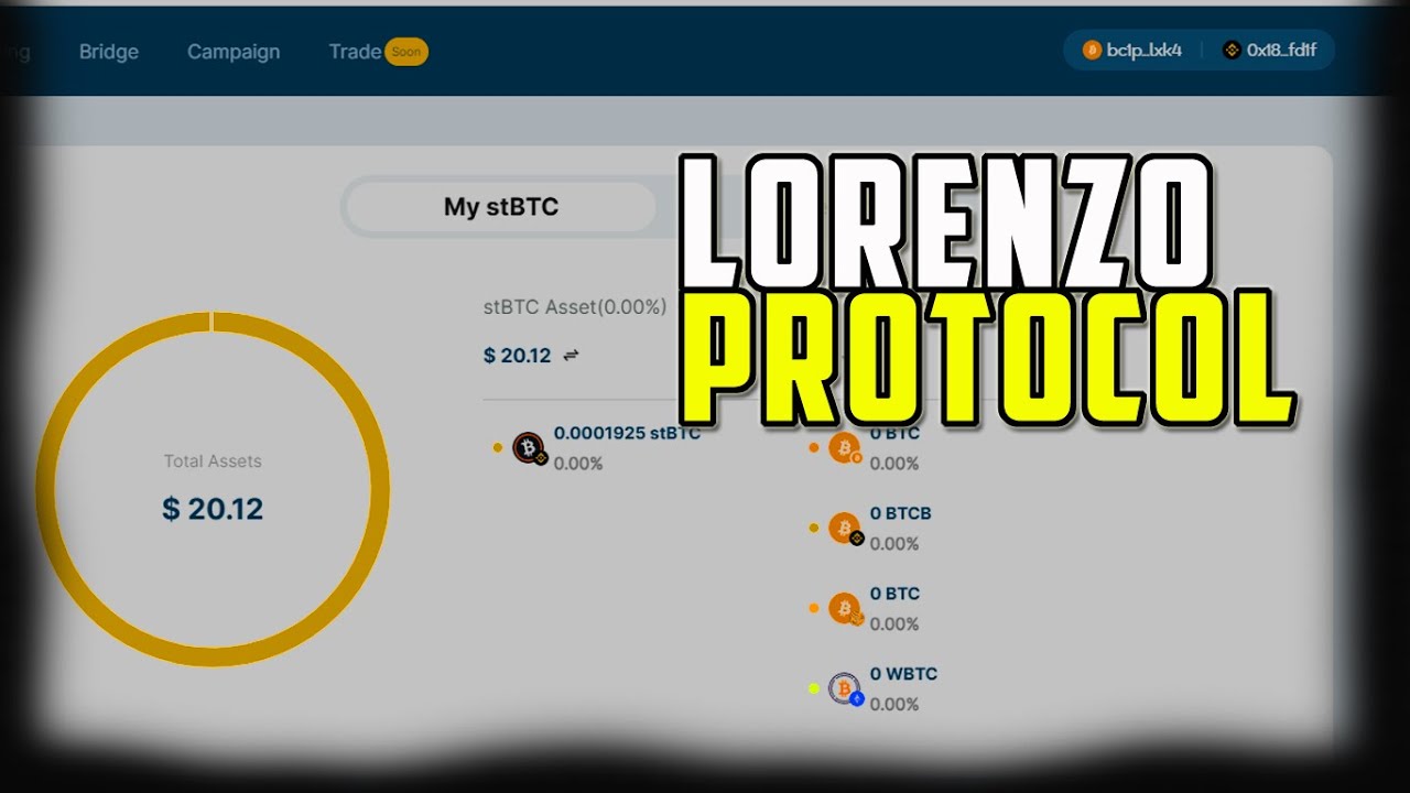 [Modal] Staking Lorenzo Protocol - YouTube