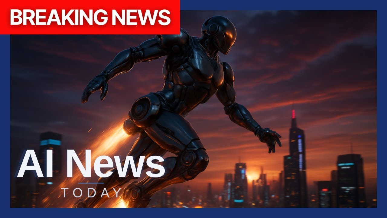 Today in AI: Jet-Powered Humanoid Robot Takes Flight - YouTube