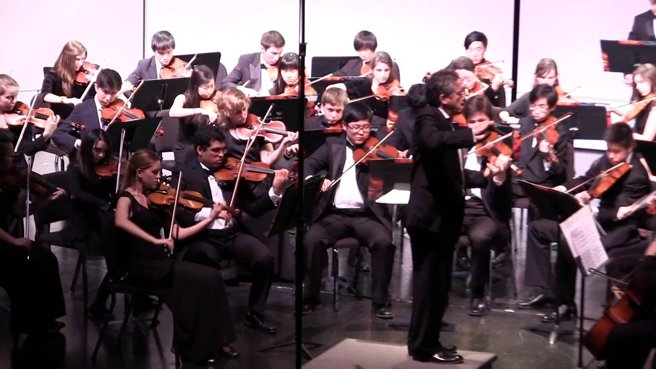 2014 TPSMEA All-State Orchestra ~ Choreography by Dello Joio - YouTube