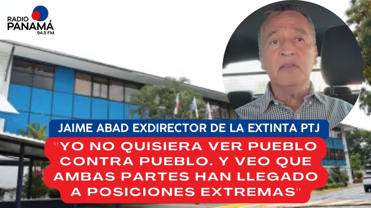 Jaime Abad Exdirector de la extinta PTJ: ''Lo único que nos queda es el ...