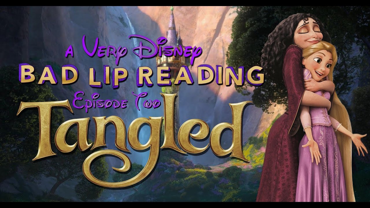 A Very Disney Bad Lip Reading: TANGLED - YouTube