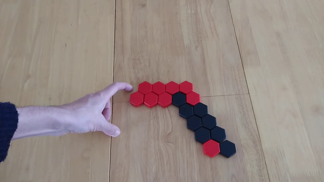 Andantino board game - two player abstract strategy. How to setup, play ...