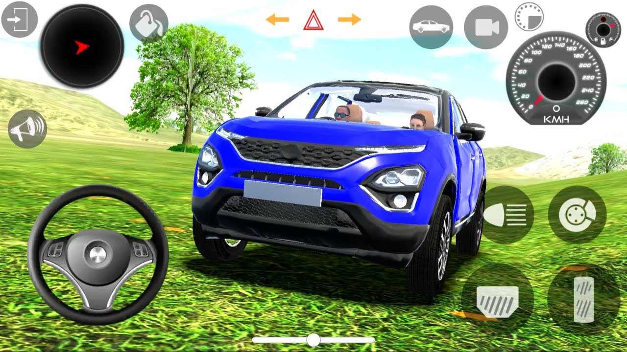 Indian Car Simulator 3D | Indian Car Driving Gameplay | Tata Harrier ...
