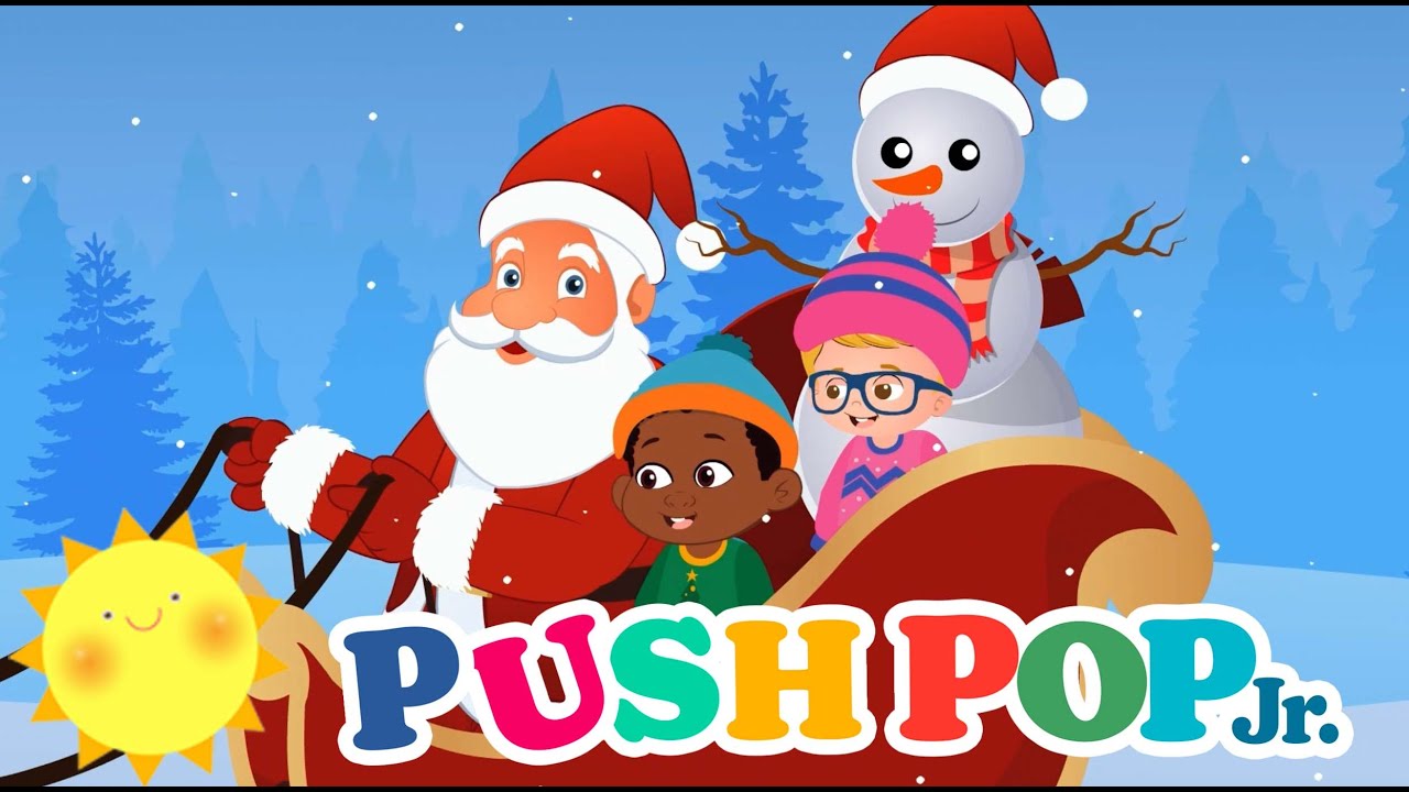 "Jingle Bells" - Push Pop Jr - Kids Songs, Learning Songs, Holiday ...