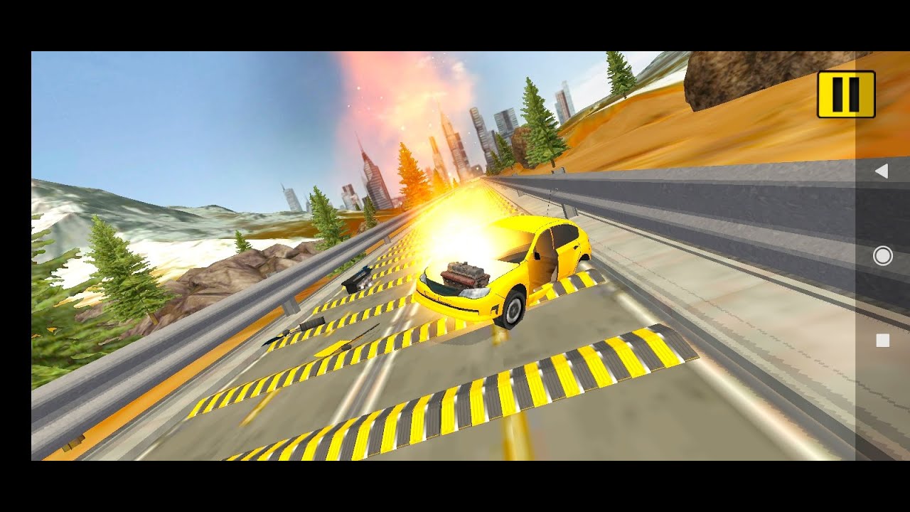Speed Bump Car Crash Test: Speed Breaker Challenge - YouTube