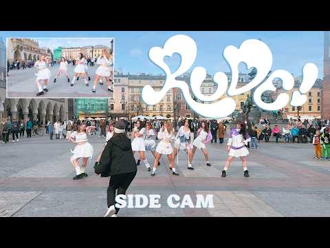 [KPOP IN PUBLIC | SIDE CAM] Hearts2Hearts 하츠투하츠 'RUDE!' Dance Cover by WAKEY | POLAND | ONE TAKE
