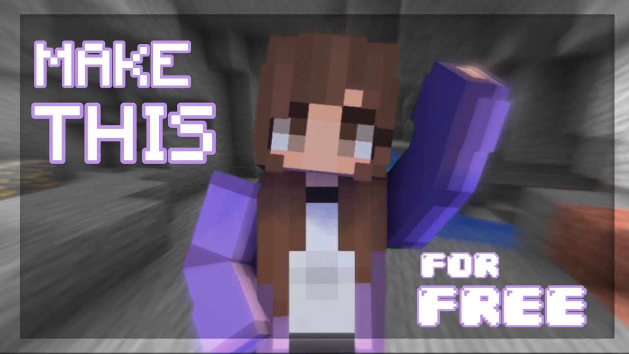 how to make minecraft thumbnails for free! (PC) | mineimator tutorial ...