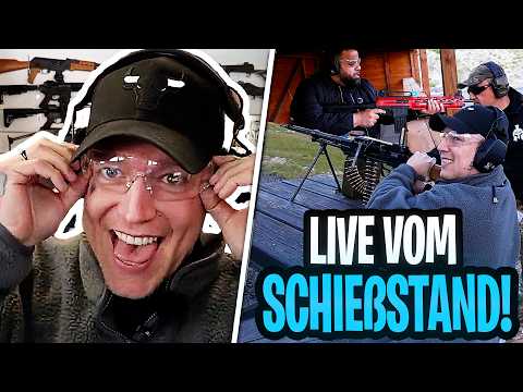 SNIPER, MG & SHOTGUN!😱 Live vom SCHIEßSTAND mit Ali & Marli | MontanaBlack IRL