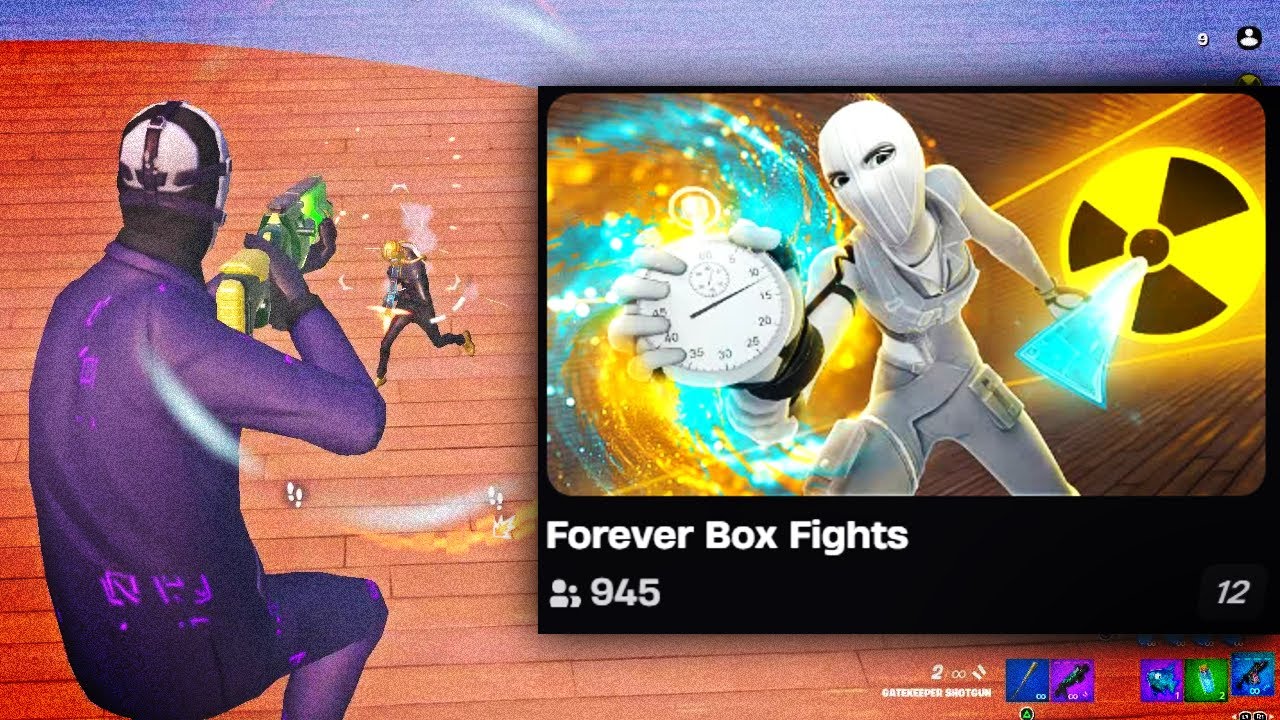 Fortnite Forever Boxfights Pro Gameplay - YouTube