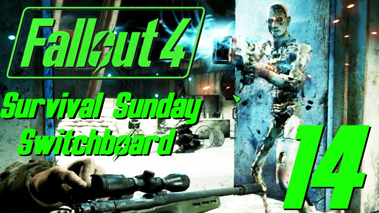 Fallout 4 Survival Sunday - 14 - Switchboard - YouTube