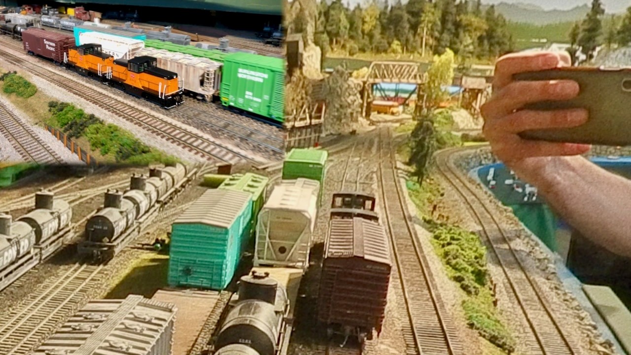 Part 129 - Two GE 44-tonners switch a single boxcar #hoscale # ...