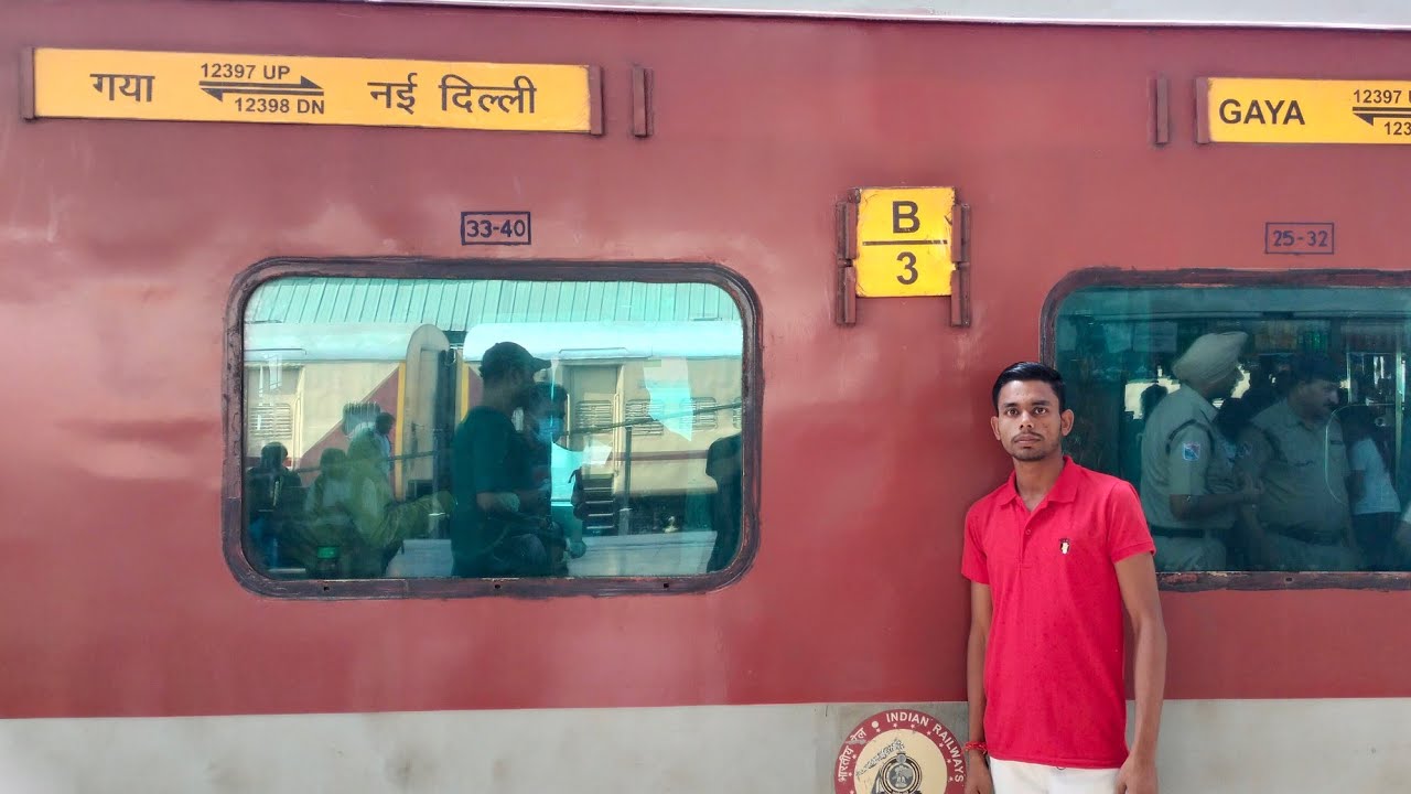 Mahabodhi Express 3rd ac Coach Full Journey | New Delhi to Gaya ...