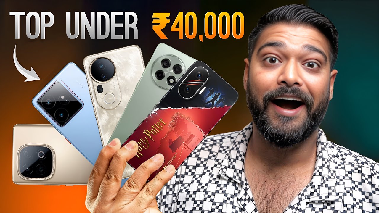 Best Phone Under 40000 in June 2025 | Top 5 Flagship Phones Under 40K ...