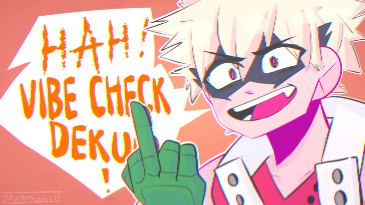VIBE CHECK - My Hero Academia [Comic Dub] - YouTube