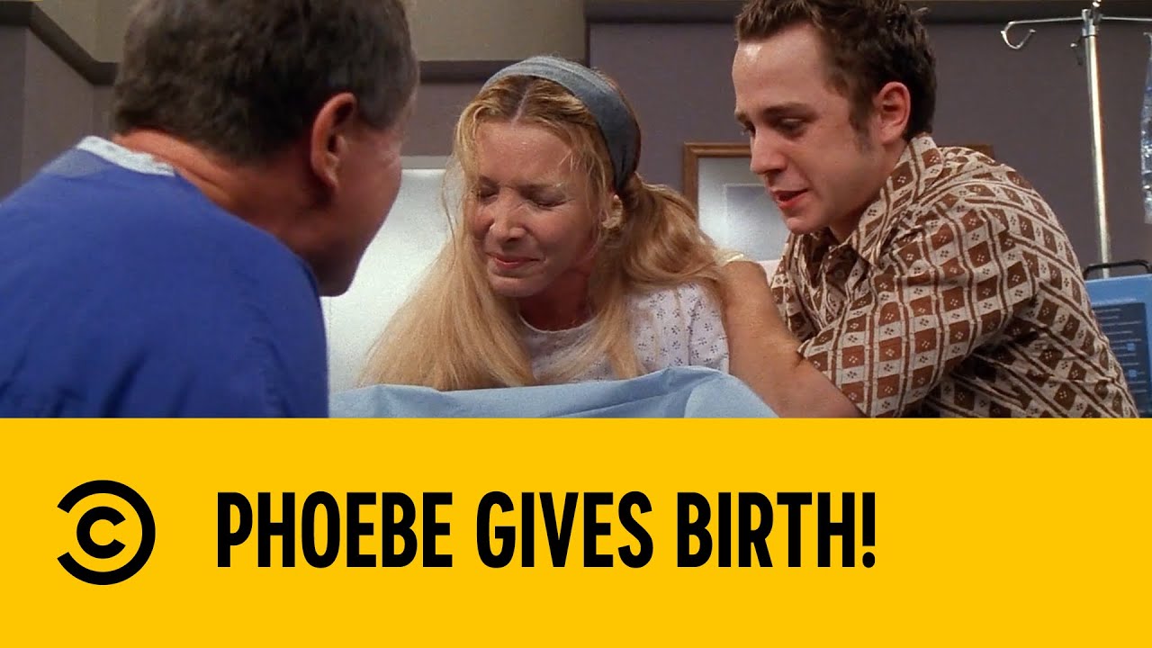 Phoebe Gives Birth! | Friends | Comedy Central Africa - YouTube