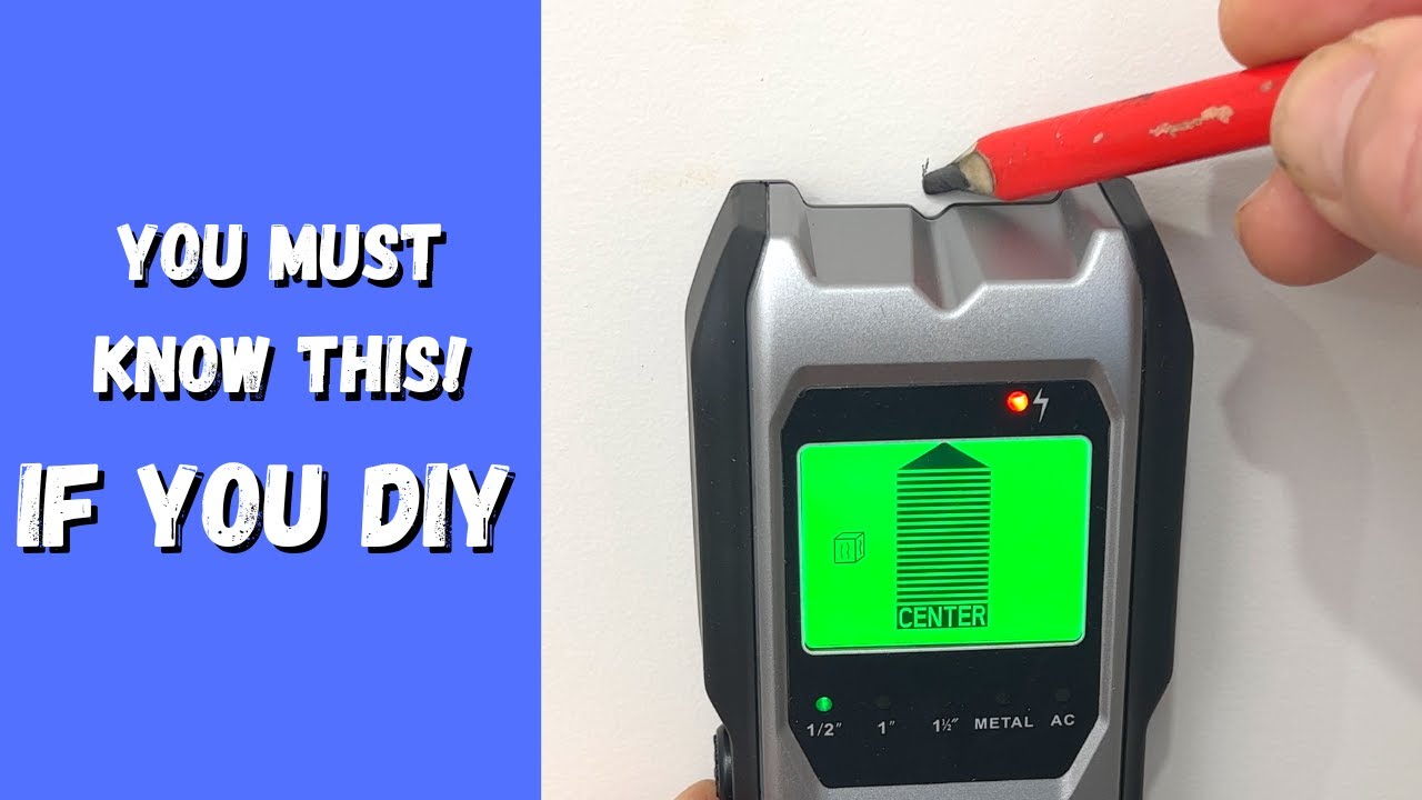 Go next level DIY with this tool - the Stud Finder - YouTube