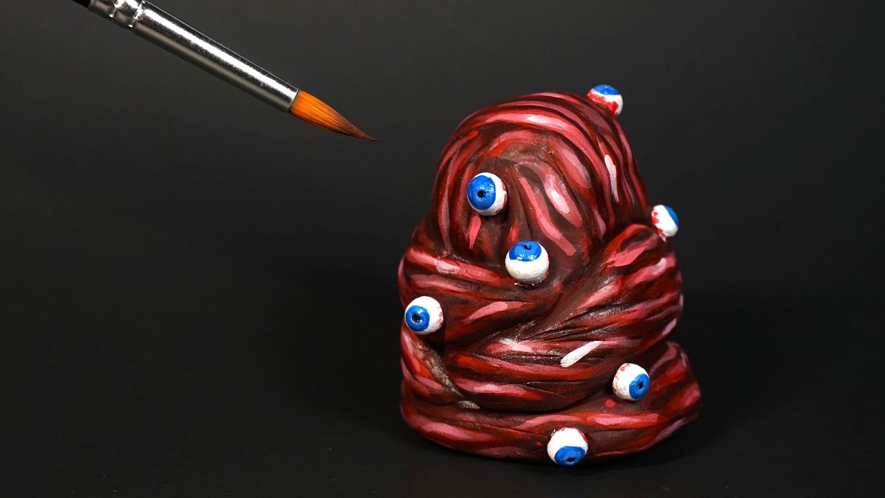 I Sculpted SCP-066 (Eric's Toy) - YouTube