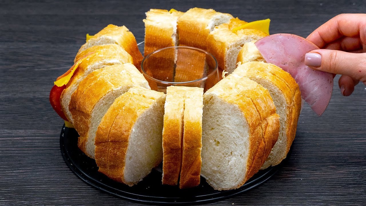 Con un poco de pan y un vaso puede preparar un aperitivo que te va a ...