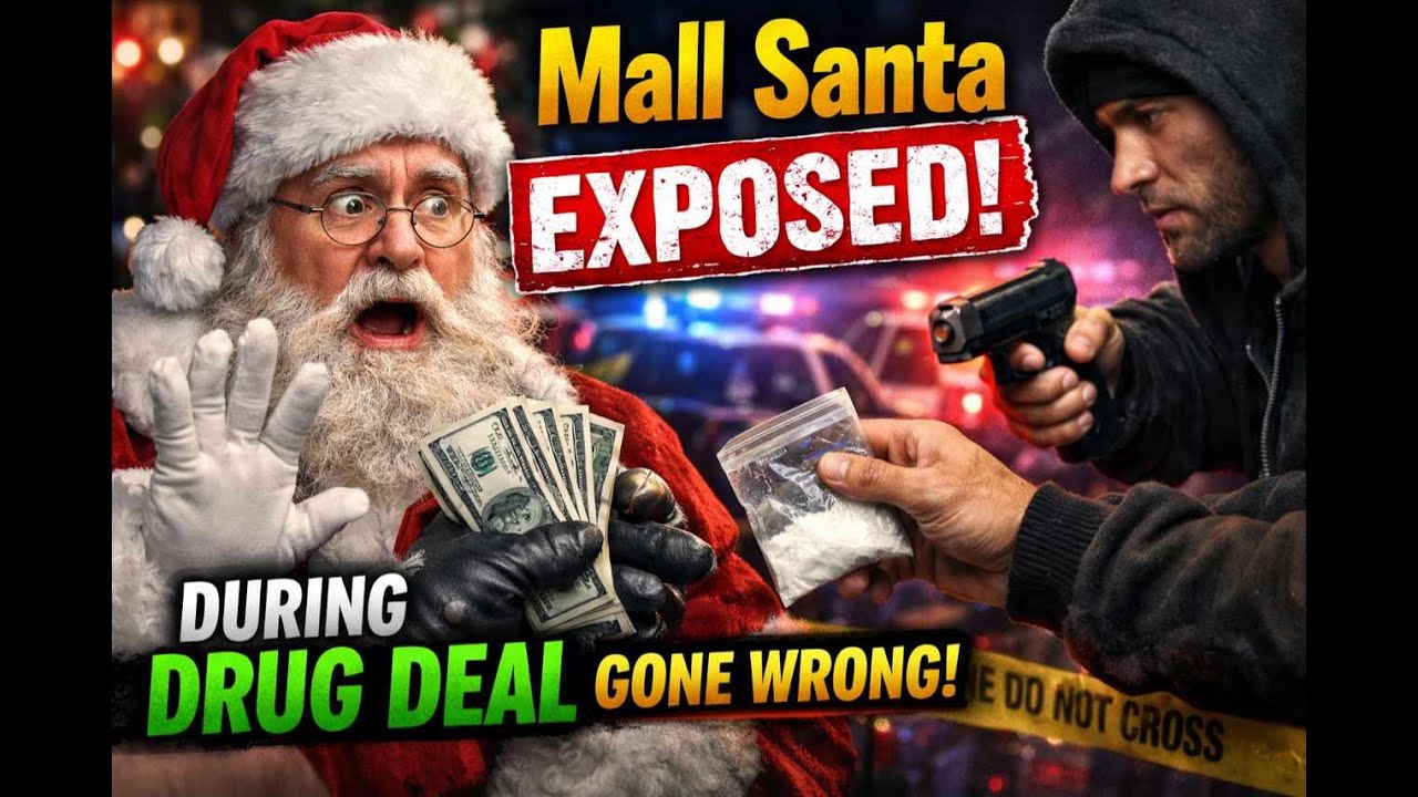 Mall Santa EXPOSED during DRUG DEAL gone WRONG and you won't believe ...