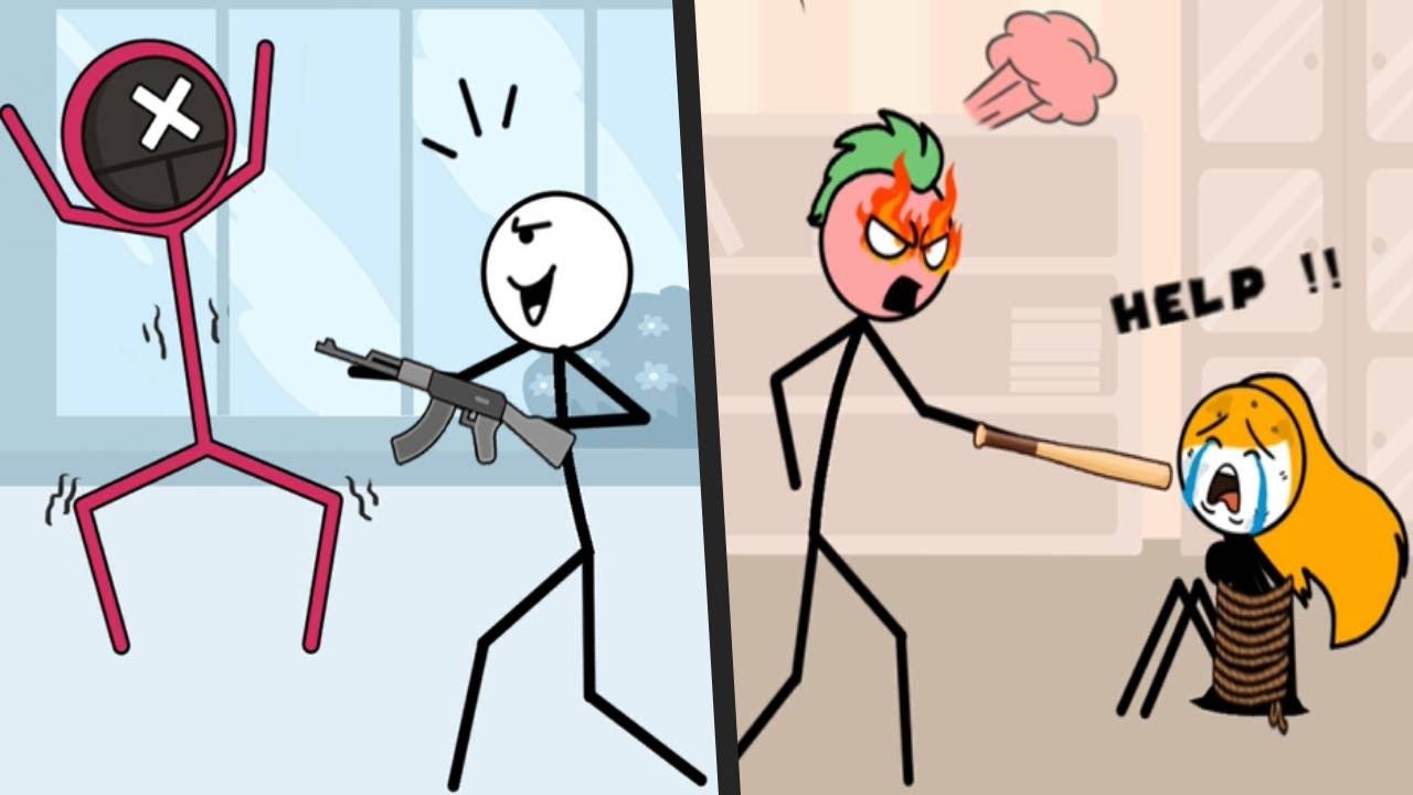 FLASHBACK vs SATISDOM - All levels (Stickman) Satisfying Mobile ...